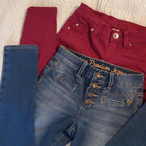 Justice | Bottoms | Justice Premium Jeans Bundle Of 2 Girls R | Poshmark
